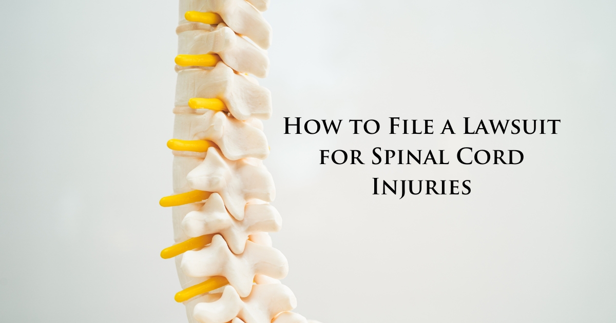 Filing a Spinal Cord Injury Lawsuit: Step-by-Step Guide