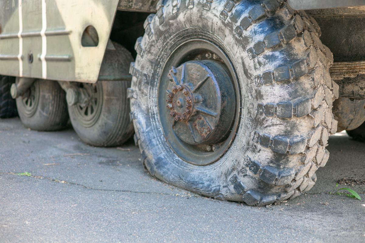 How to Handle a Truck Tire Blowout Accident: Key Steps & Tips
